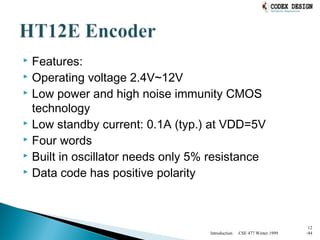 RF transmitter & receiver | PPT