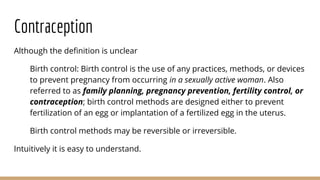 Contraception | PDF