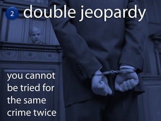 Rights of the Accused: The 5th Amendment | PDF