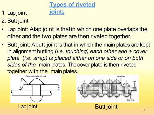 4 Riveted joints | PPTX