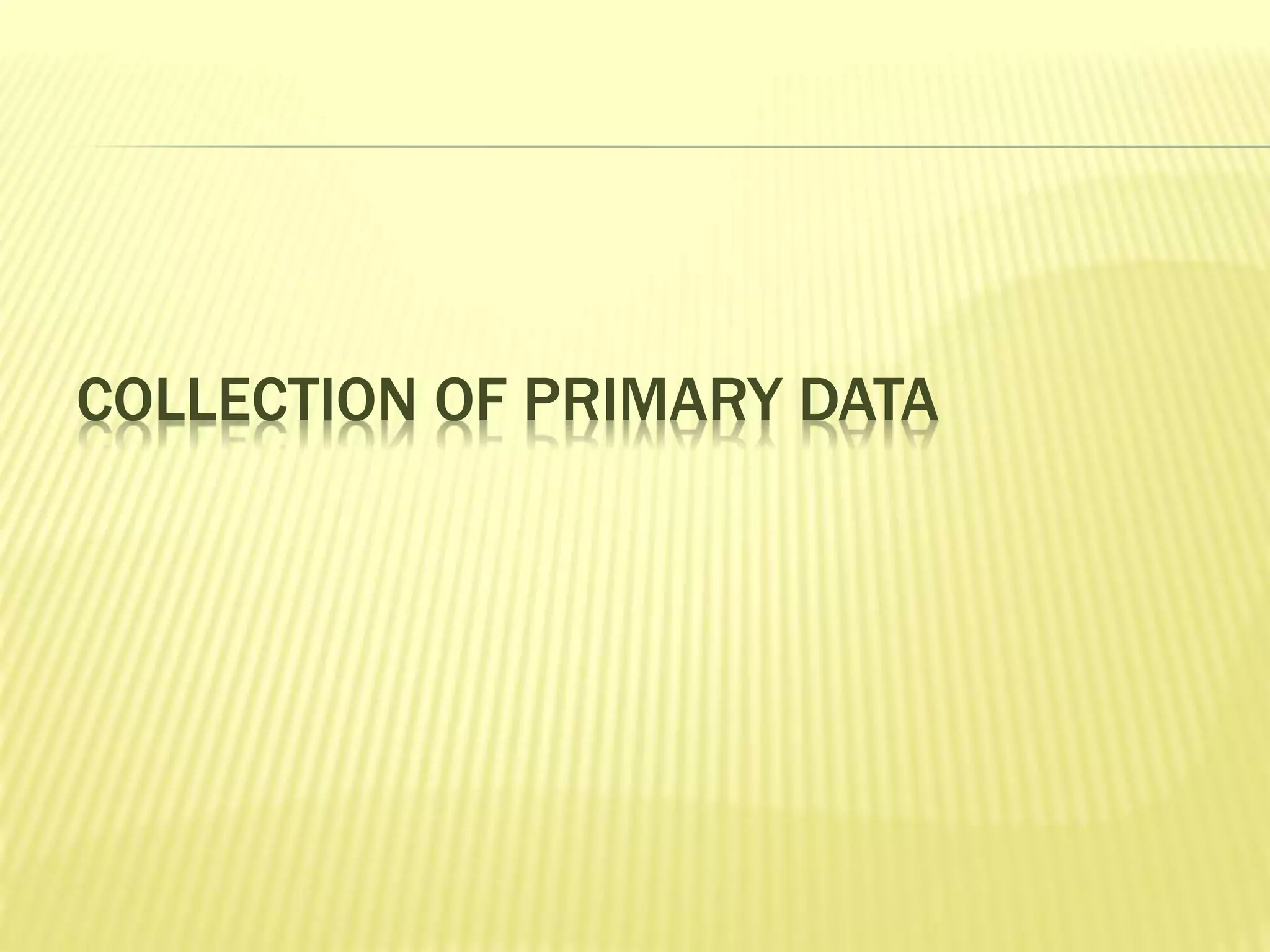 Data collection methodology | PPTX