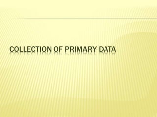 Data collection methodology | PPTX