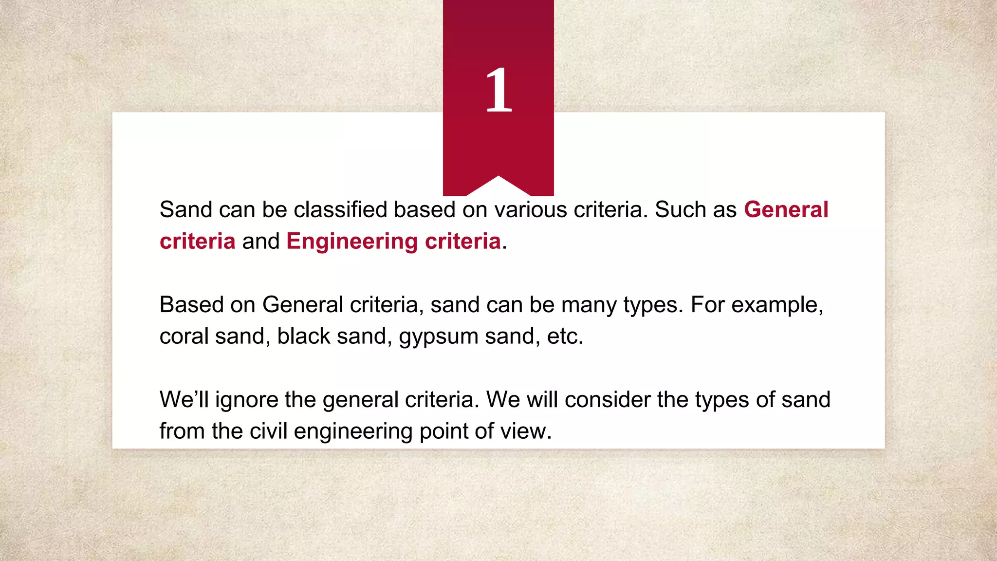 Types of sand | PPT