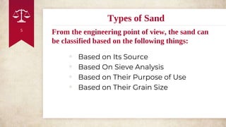 Types of sand | PPT