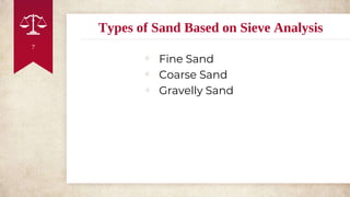 Types of sand | PPTX