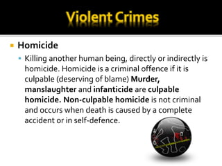 The criminal code of canada | PPTX