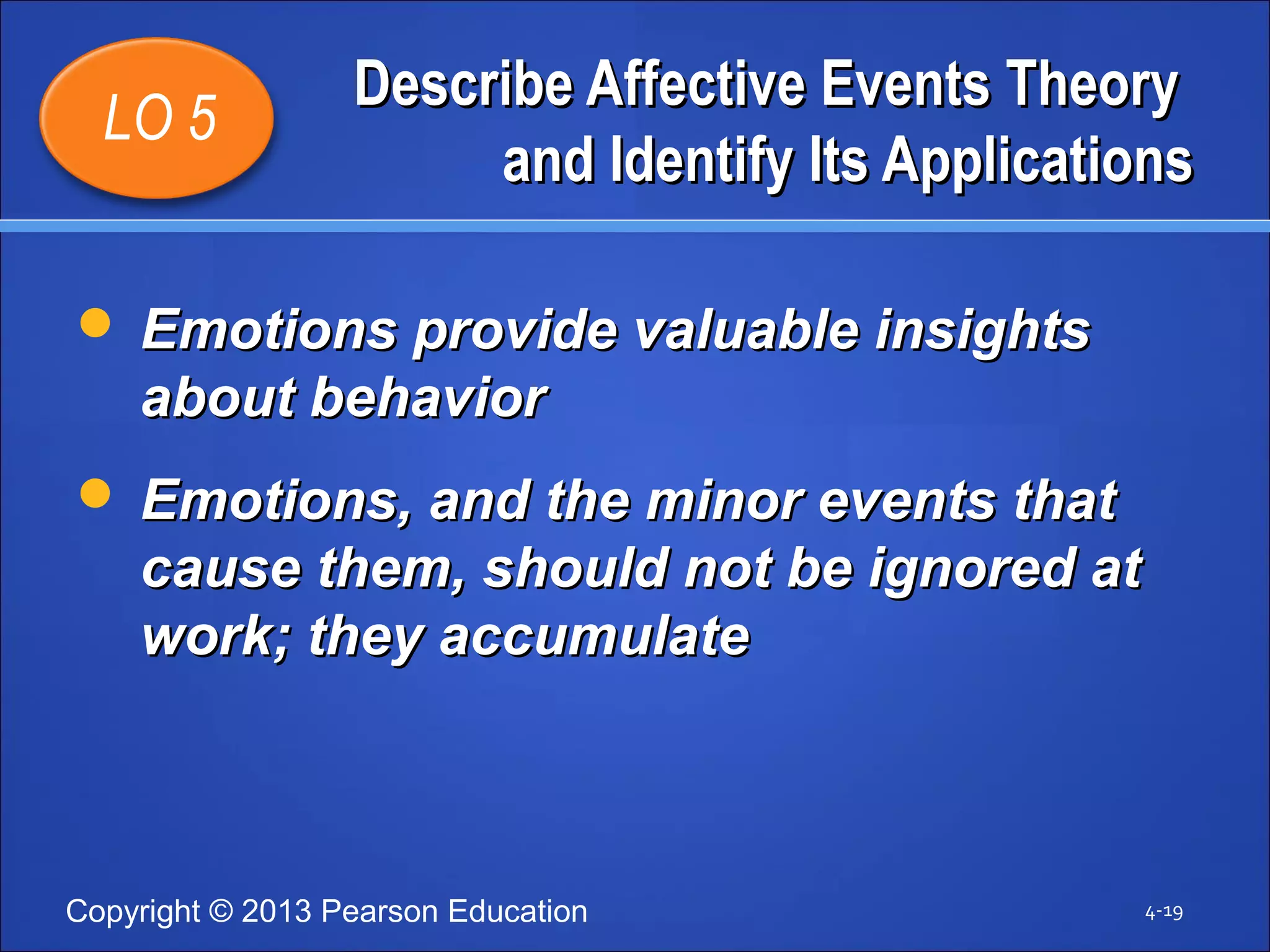 Robbins and Judge Emotions and Moods | PDF