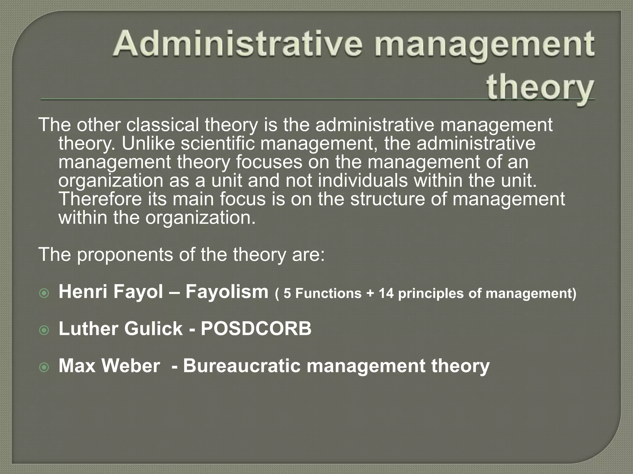 Educational Administration and Management | PPTX