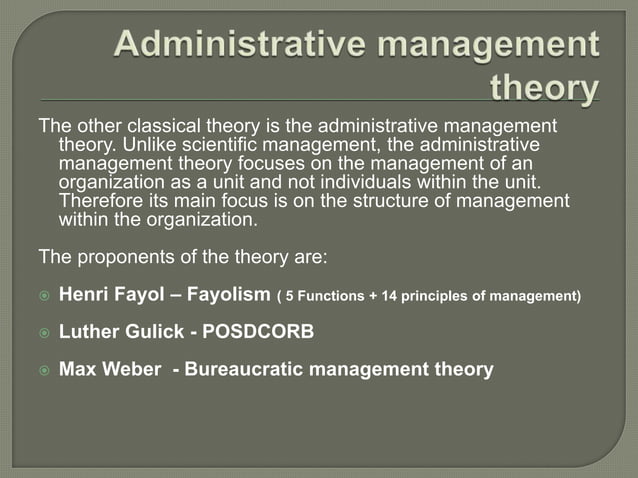 Educational Administration and Management | PPTX