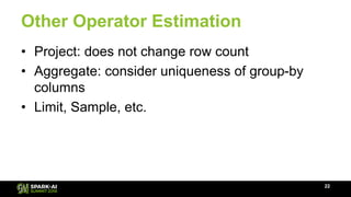 Cardinality Estimation through Histogram in Apache Spark 2.3 with Ron Hu and Zhenhua Wang | PDF