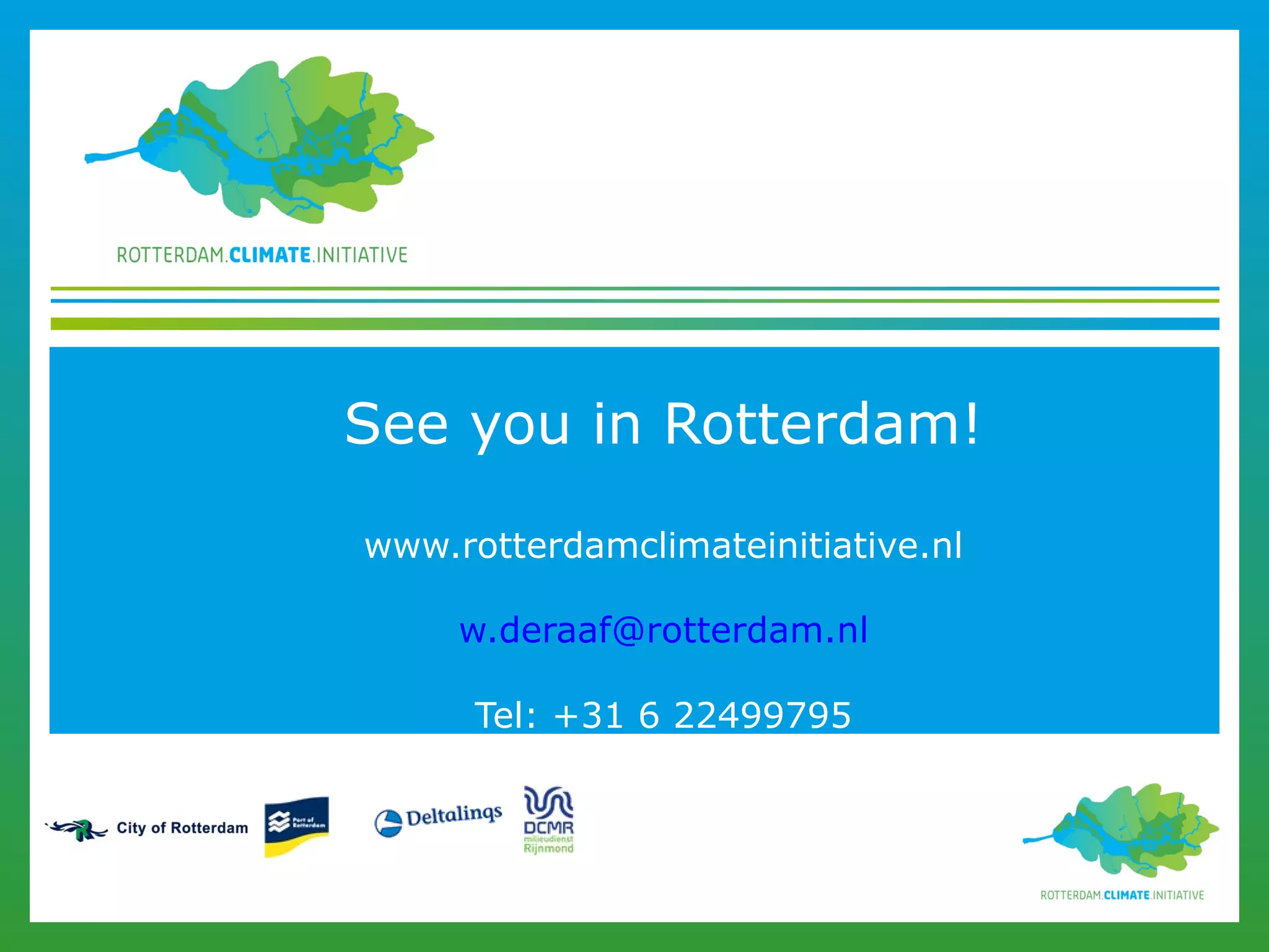 Rotterdam: top petrochemical cluster in transition | PPT