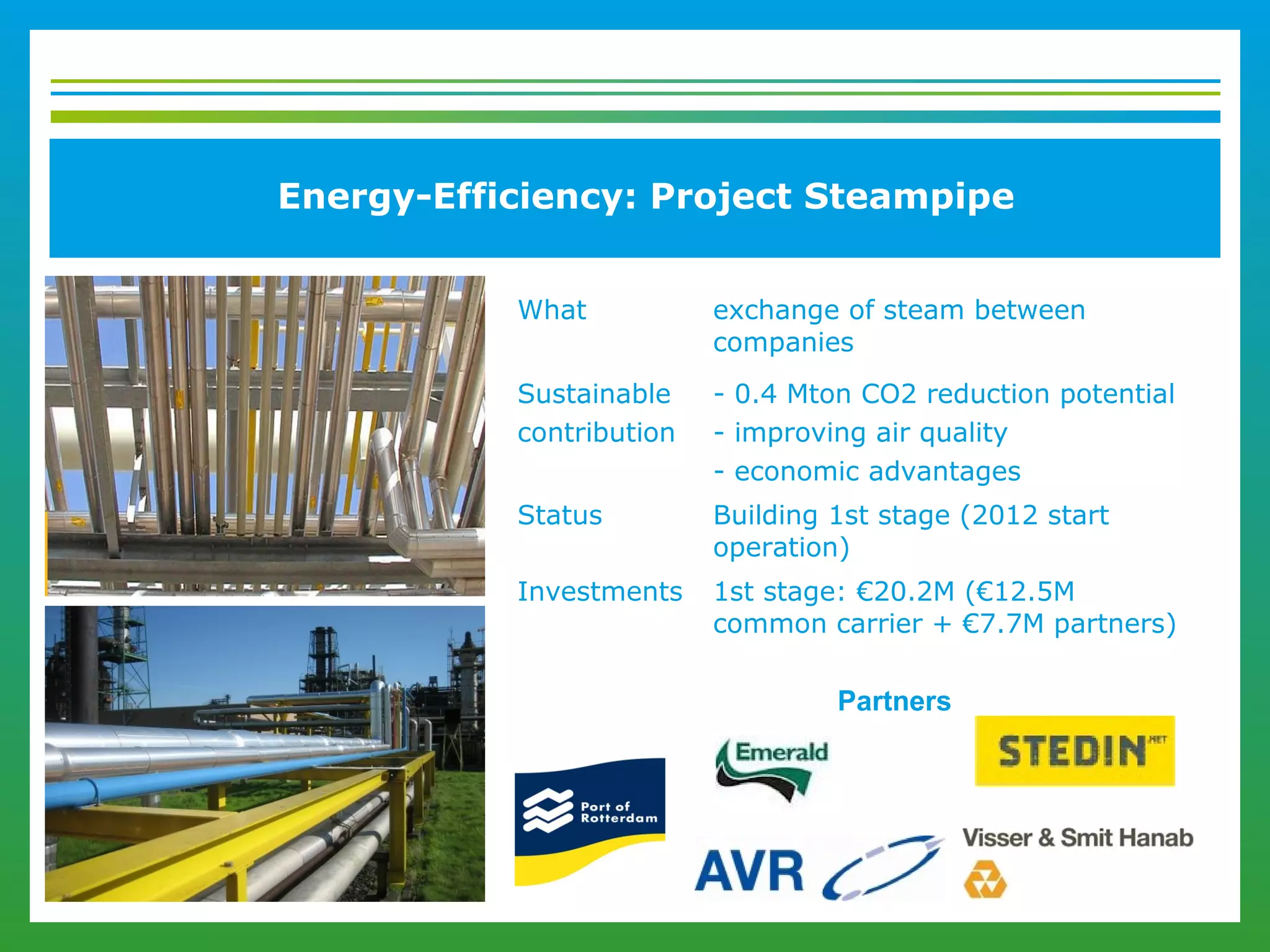 Rotterdam: top petrochemical cluster in transition | PPT