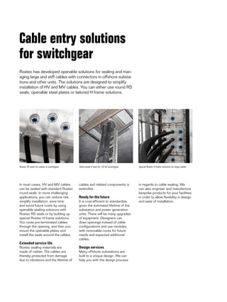 Roxtec power offshore | PDF