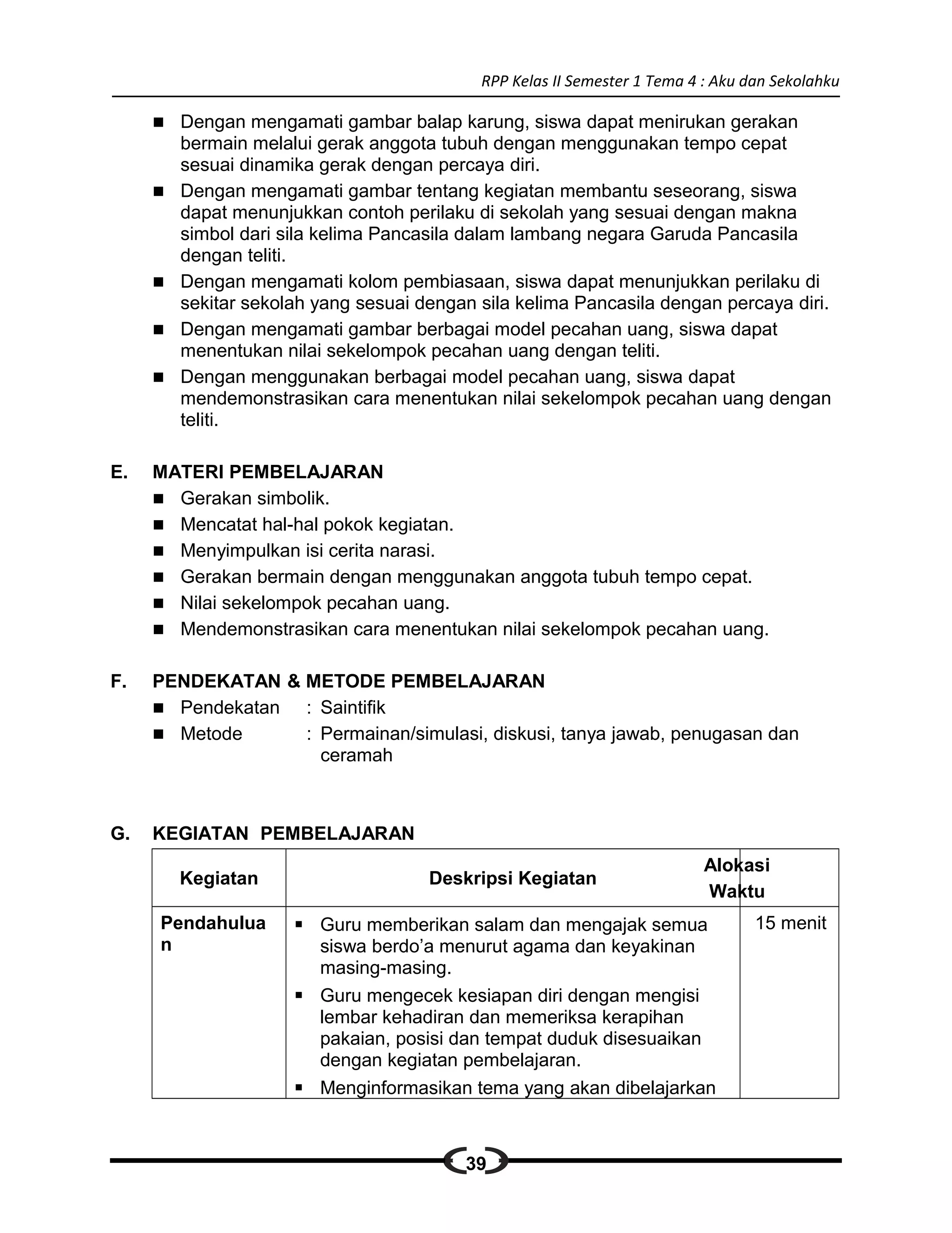 [4] rpp sd_kelas_2_semester_1_-_aku_dan_sekolahku[1] | DOC