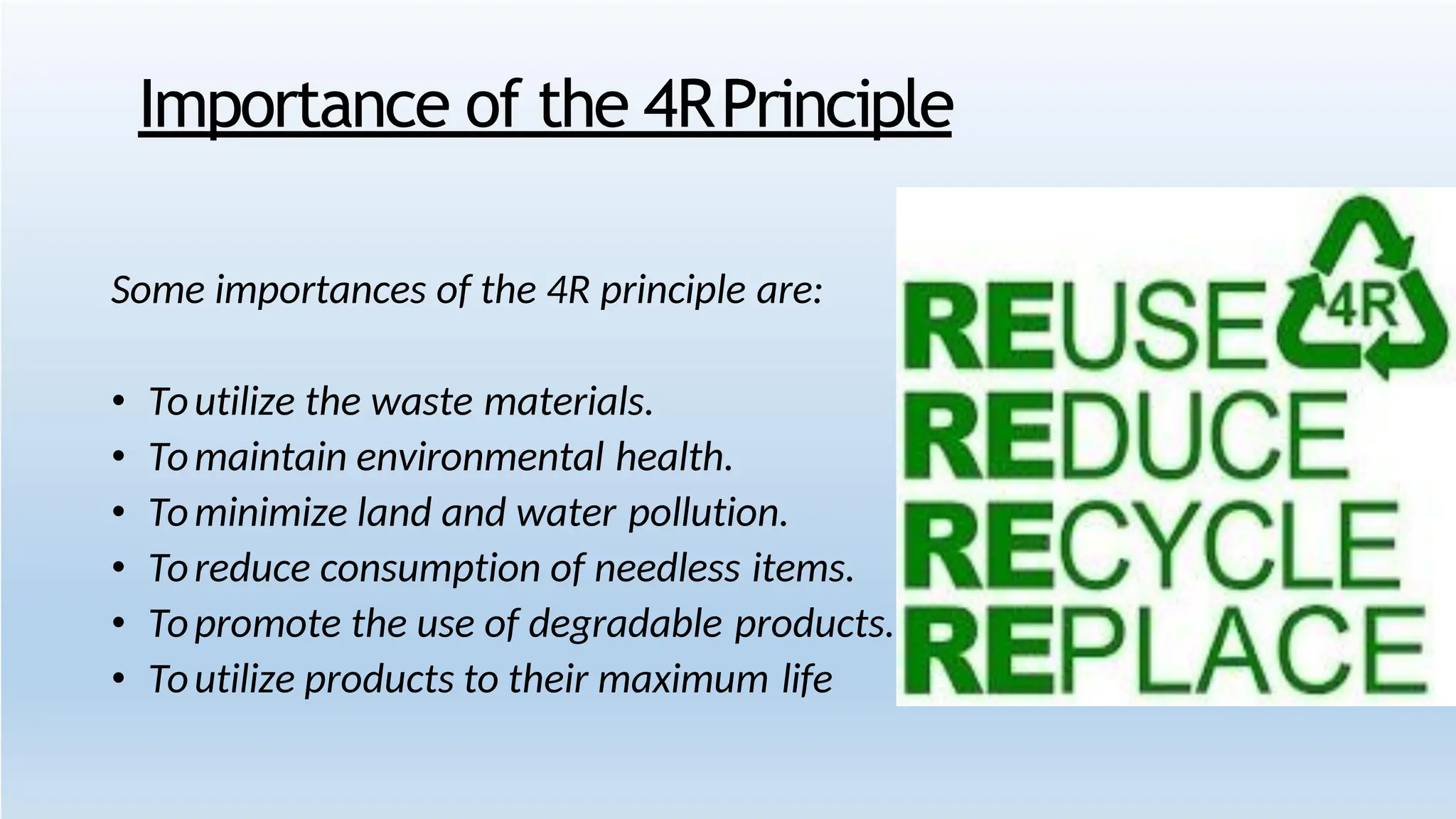 4R principles to sustainable development | PDF
