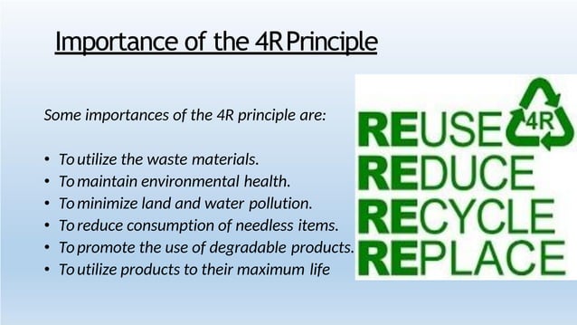 4R principles to sustainable development | PDF