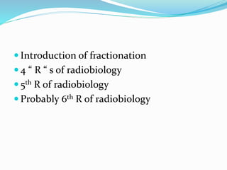 4 rs of radiobiology | PPTX