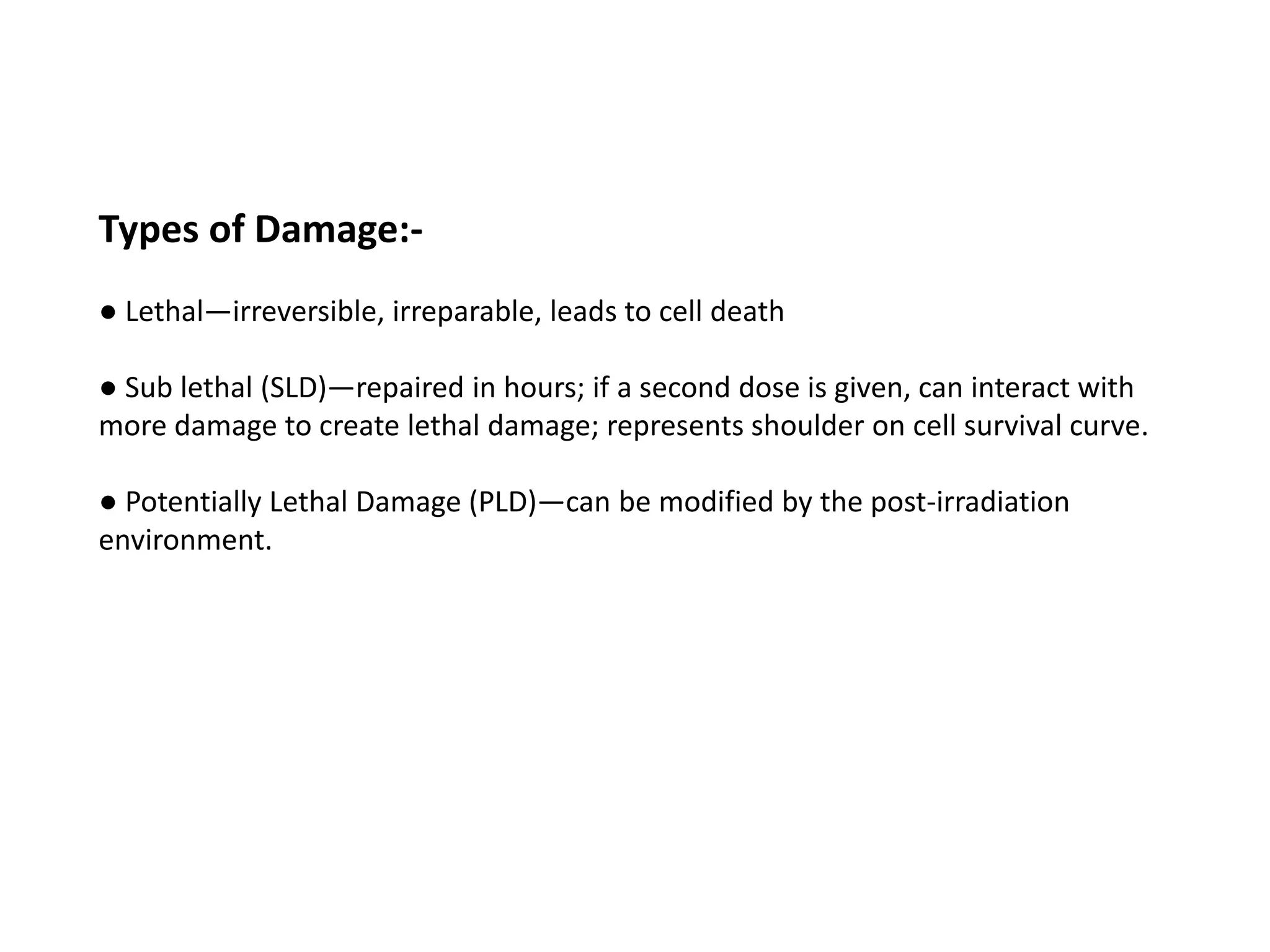 4 r's of radiobiology and dose rate effects | PPTX