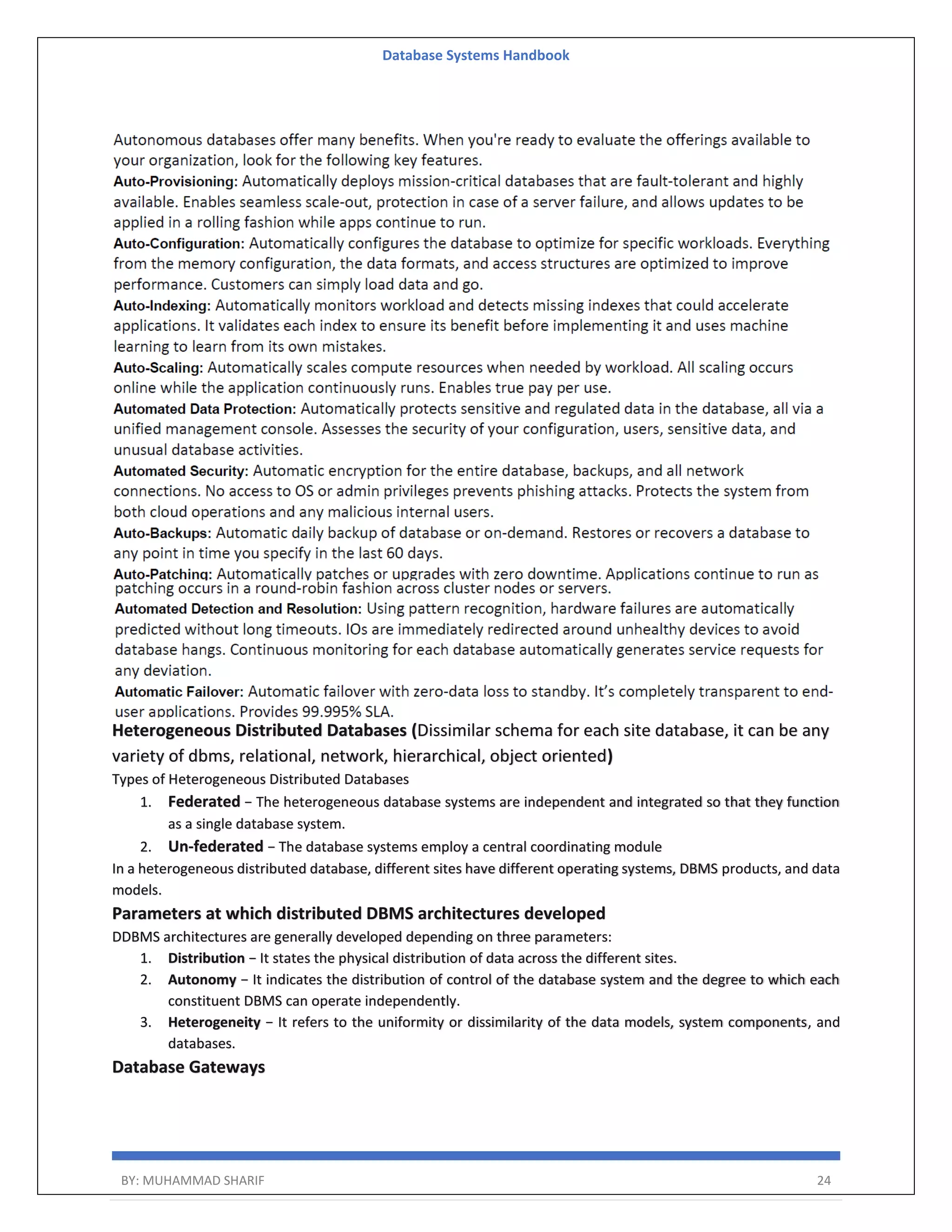 4rth Complete book Database systems Handbook dbms rdbms by Muhammad Sharif.pdf | Databases ...