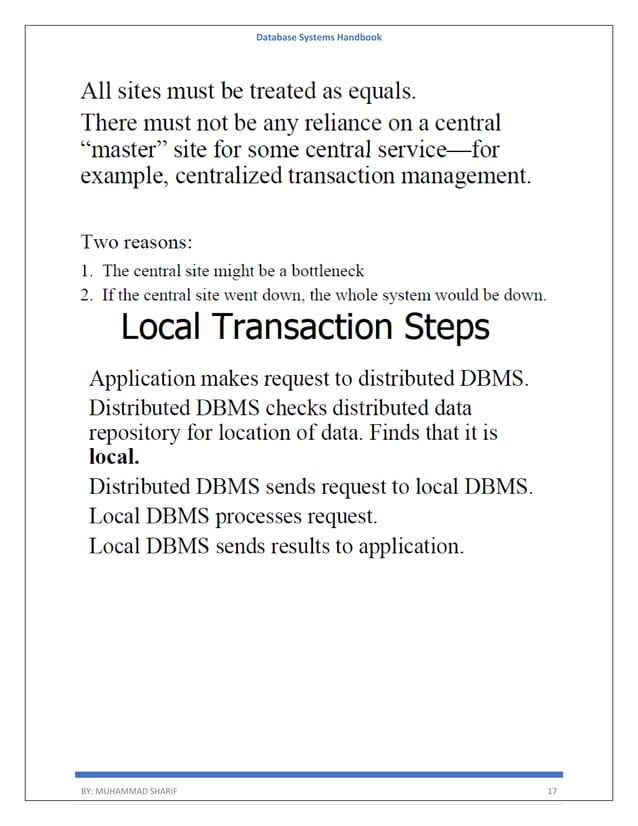 4rth Complete book Database systems Handbook dbms rdbms by Muhammad Sharif.pdf | Databases ...