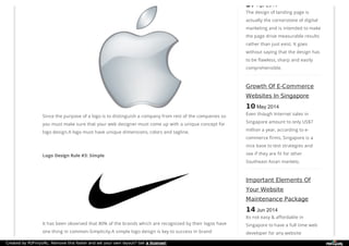 4 rules of logo design | PDF | Web Development | Internet