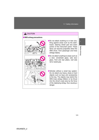 Toyota 4Runner Safety Information Baltimore, Maryland | PDF