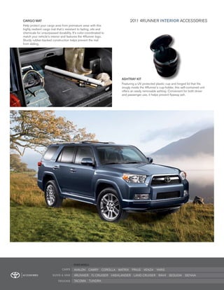 2011 Toyota 4Runner Accessories Dallas | PDF