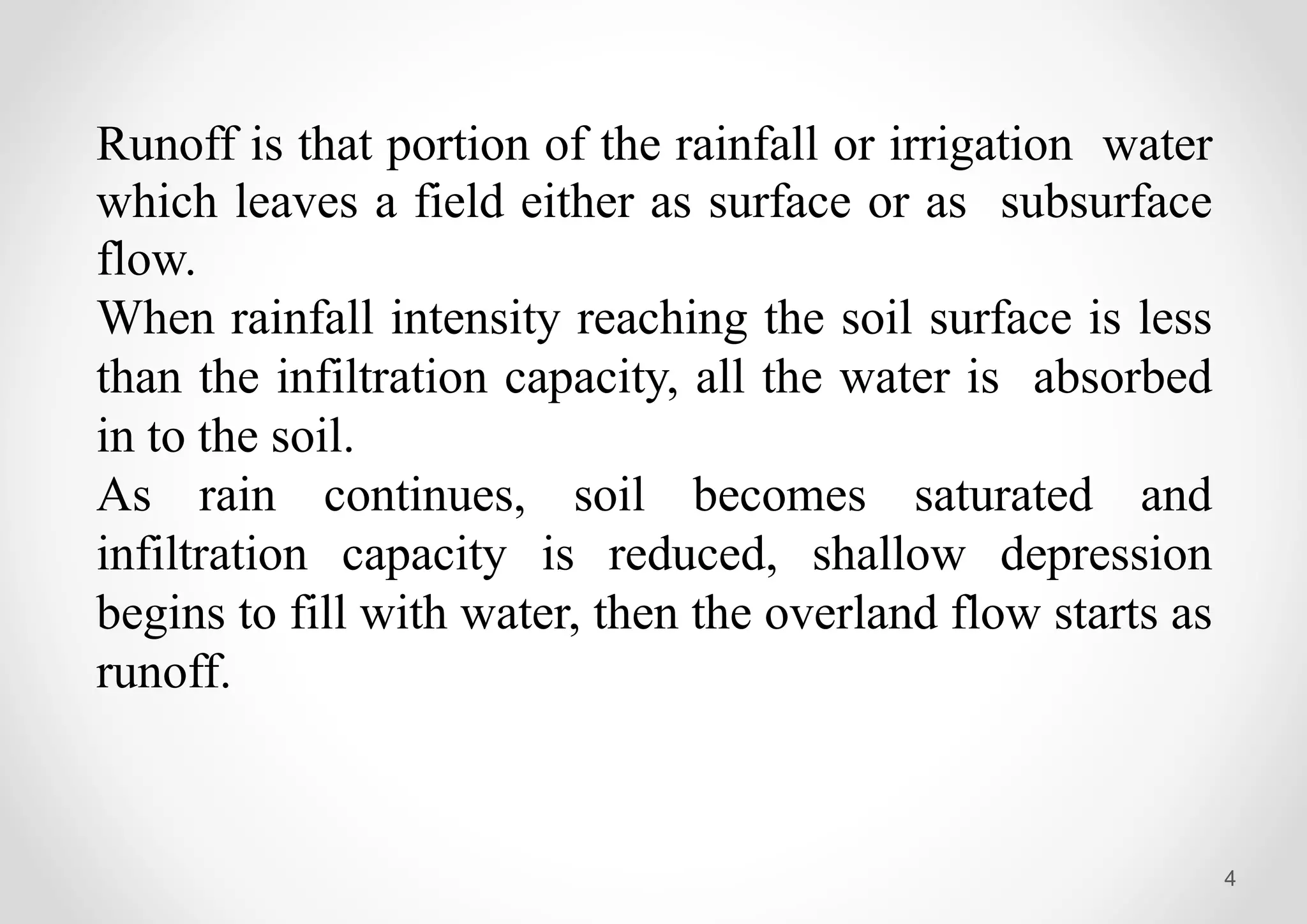 4 runoff and floods | PPTX