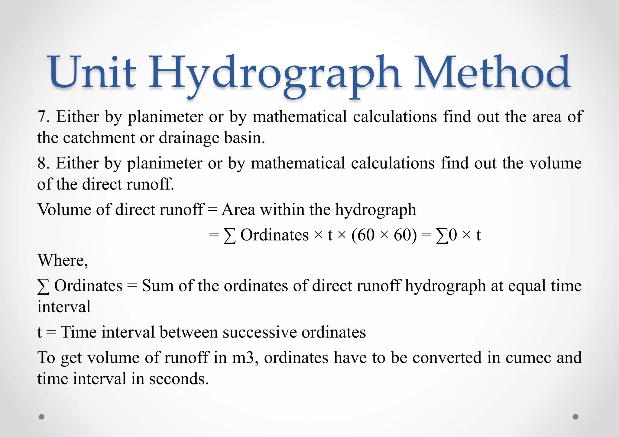 4 runoff and floods | PPTX | Geography | Science