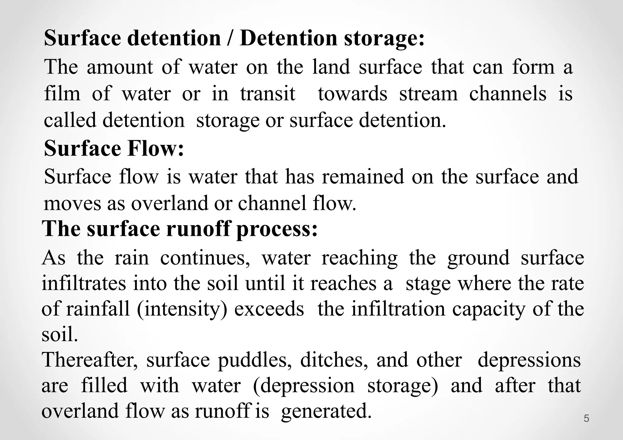 4 runoff and floods | PPTX