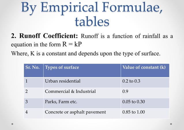 4 runoff and floods | PPTX | Geography | Science
