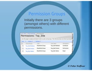 SharePoint Lesson #4: Stop inheriting permissions | PDF