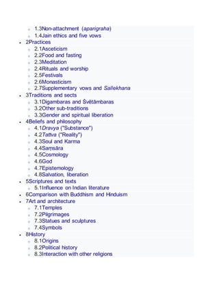 Religion: Jainism | PDF