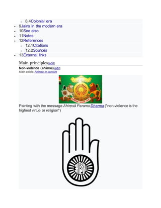 Religion: Jainism | DOCX