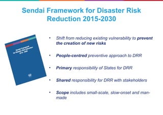 Mette Lindahl-Olsson: From managing disasters to managing riskis | PPT