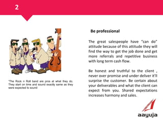 Four Sales Lessons from a Rock 'n' Roll Band | PPT | Music | Entertainment