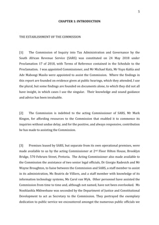 The Presidency - SARS Commission Final Report | PDF