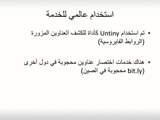 Untiny و مواقع الخدمة الواحدة | PDF