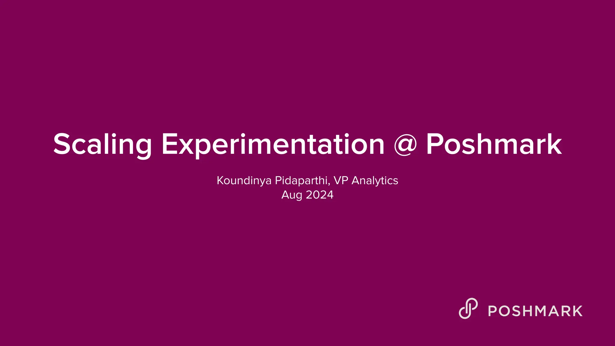 Aiml Infra Meetup Scaling Experimentation Platform In Digital