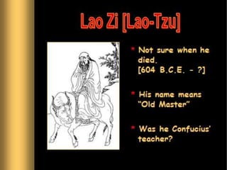 Power point on daoism, confucianism and buddhism | PPTX