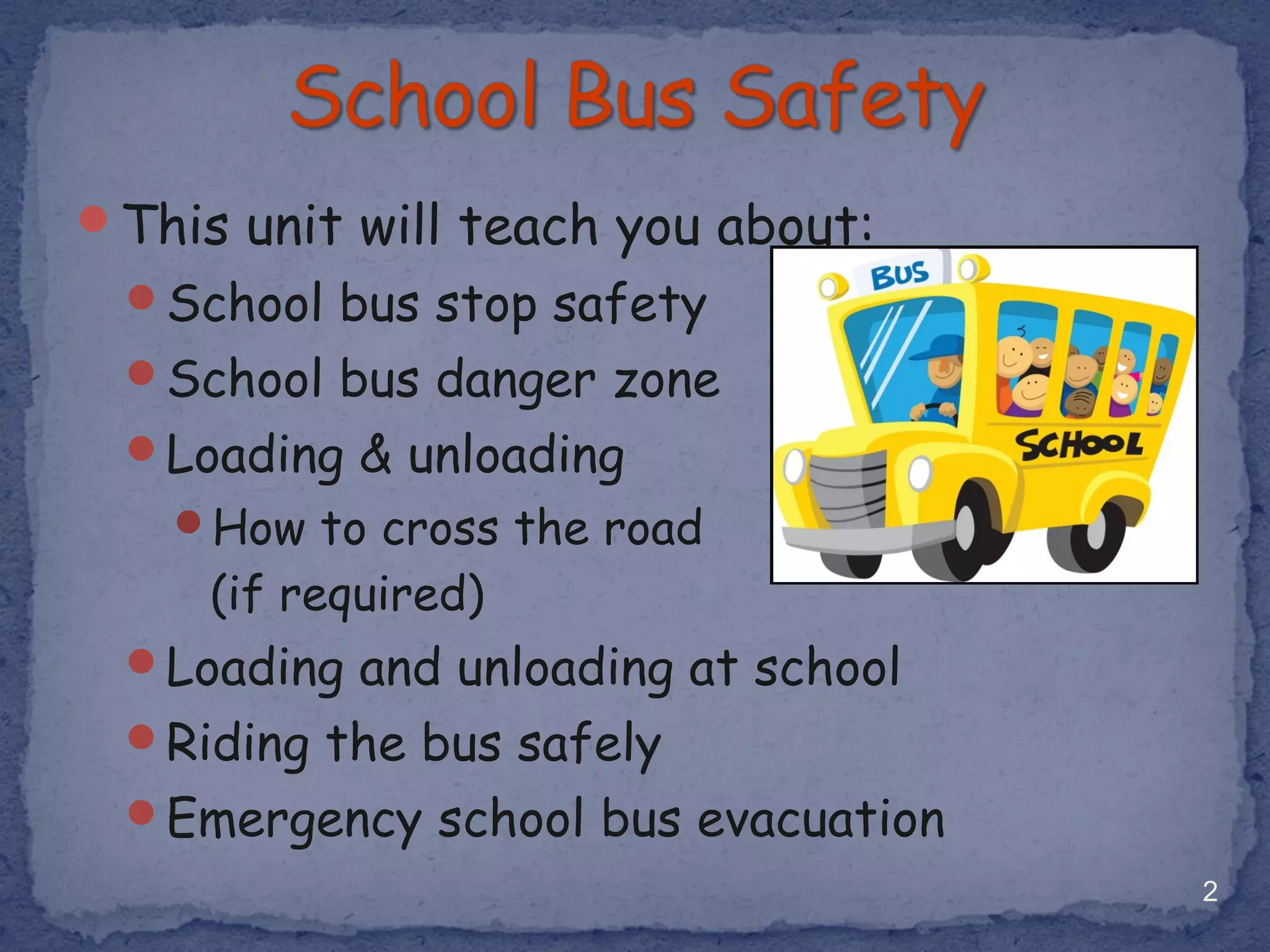 School Bus Safety | PPT