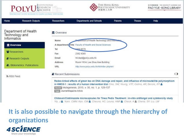 DSpace standard Data model and DSpace-CRIS | PPT