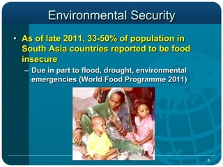 Role of Science in Global Climate Change Policy, Environmental Security ...