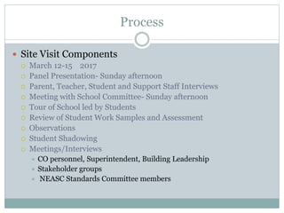 Franklin Public Schools: NEASC Update to School Committee | PPT