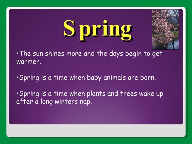 Redesigned Four Seasons | PPT | Weather | Science