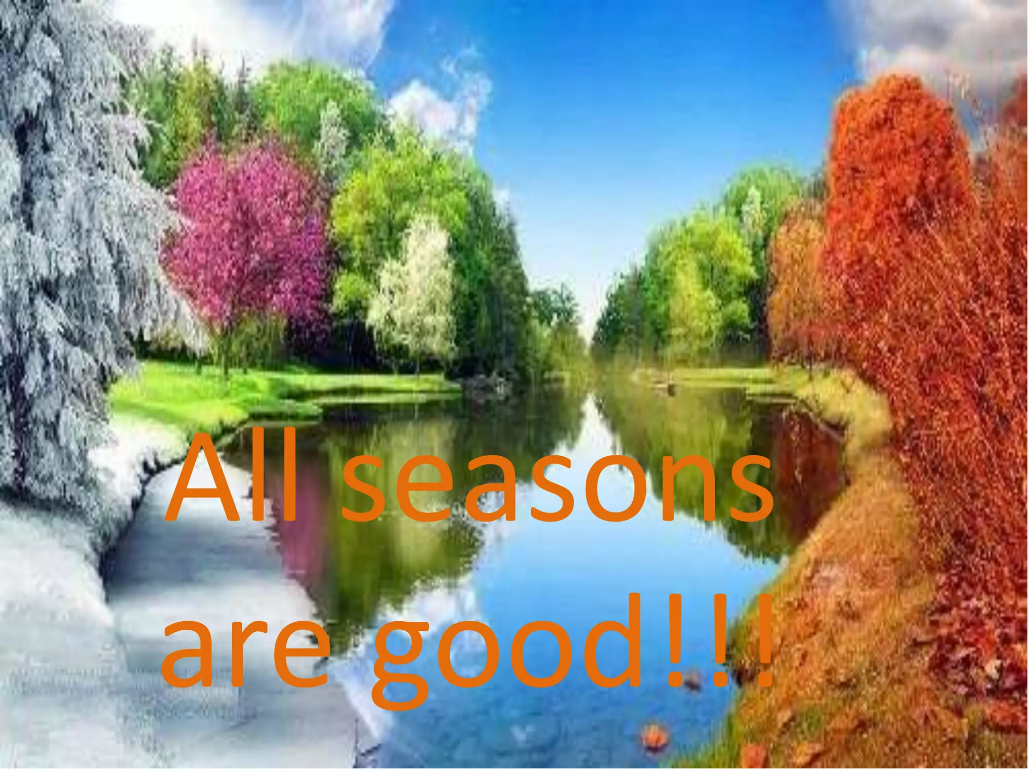 4 seasons | PPT