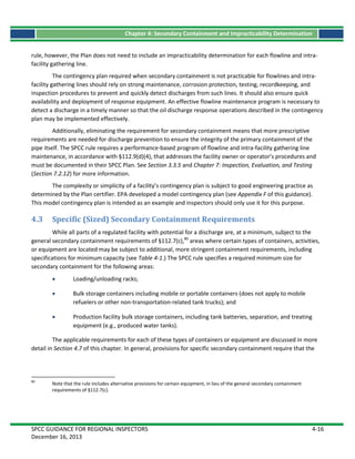 4 secondarycontainment impracticability_2014 | PDF