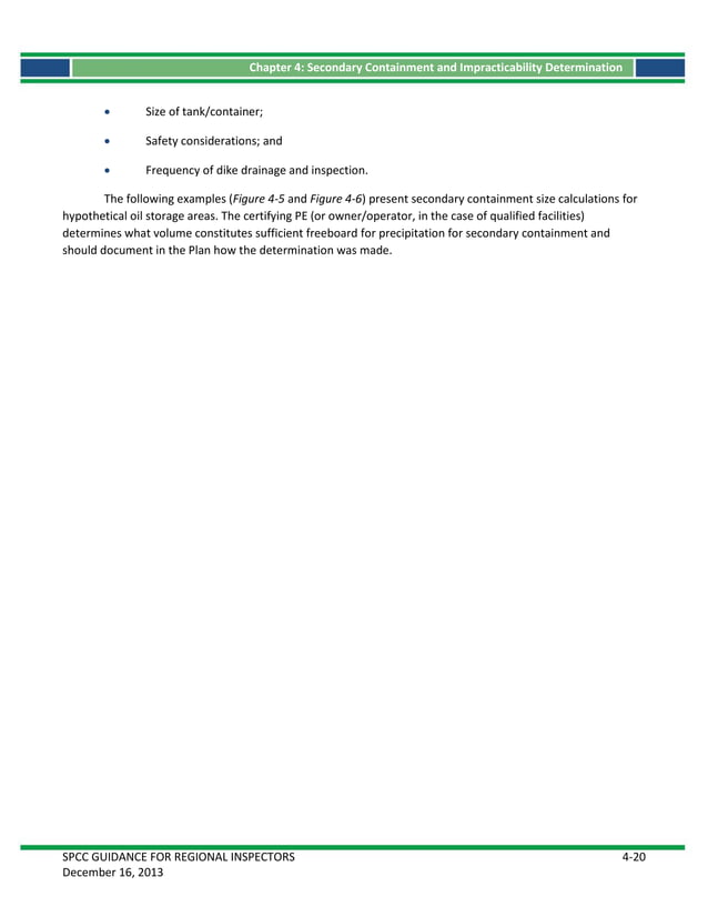 4 secondarycontainment impracticability_2014 | PDF