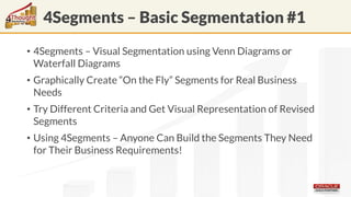 4 segments basic segmentation | PPTX | Email | Internet