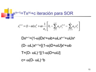 4 sel metodos iterativos | PPT
